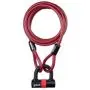 SAS 12mm Steel Braided Security Loop Cable 2.5m With HD43 Padlock From ...