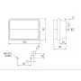 Rubbolite 340 LAMP DI/S/T 12V H LH Ifor Williams & Brian James
