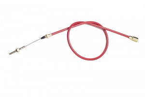 Brake cables for braked trailers.