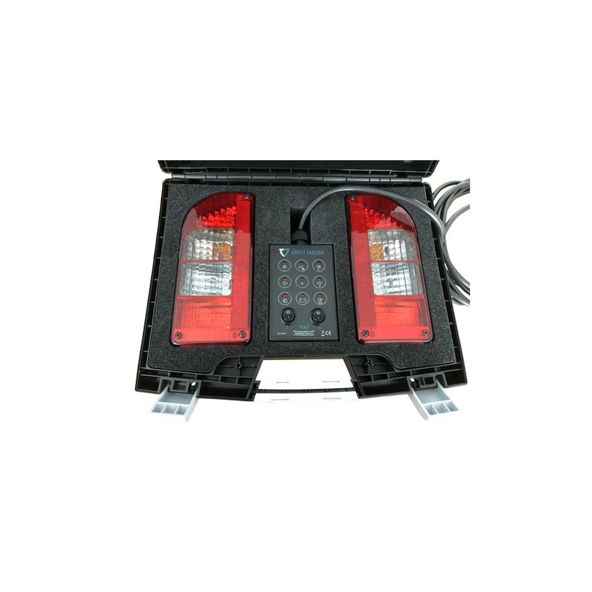 7 & 13 Pin 12V Tow bar Socket Tester (with 5m Cable) From TrailerTek.com