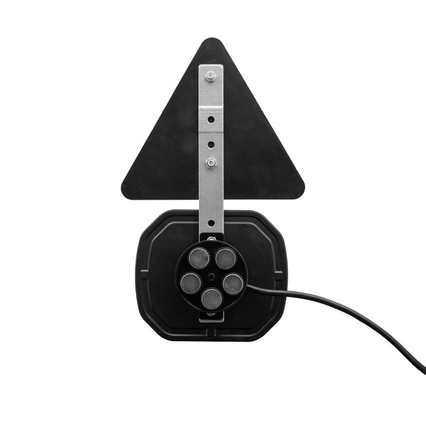 LED Trailer Light Kit, Enhanced Magnetic Base With 2 x Triangle Reflectors