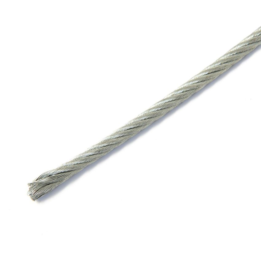 Stainless wire rope 5mm dia. From TrailerTek.com