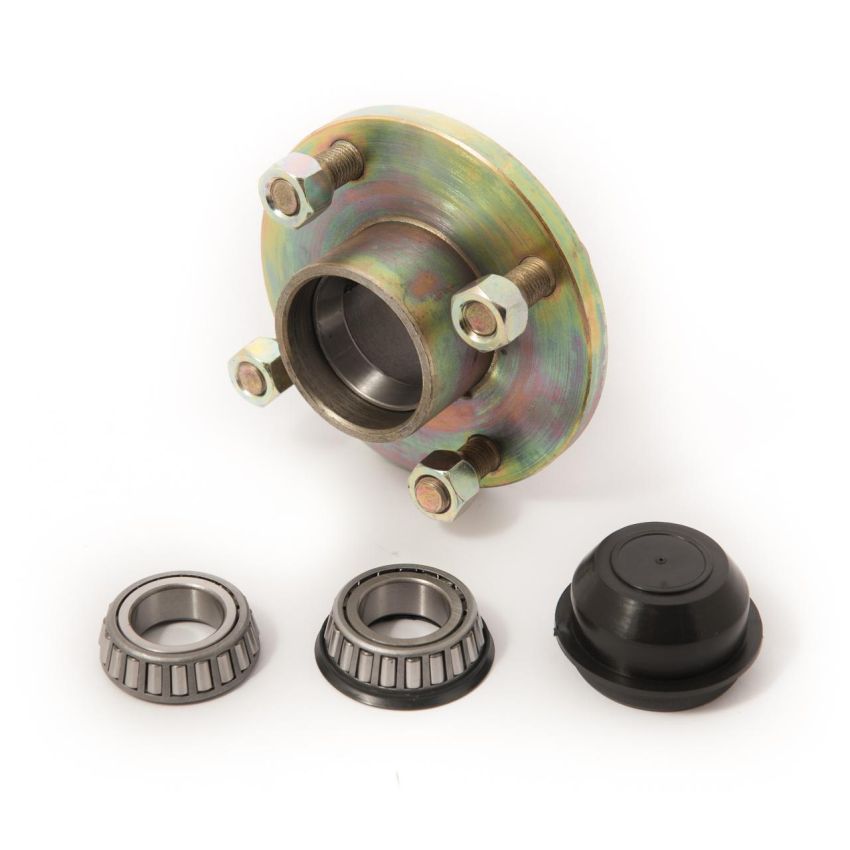 Hub assembly 4 on 100mm PCD From TrailerTek.com