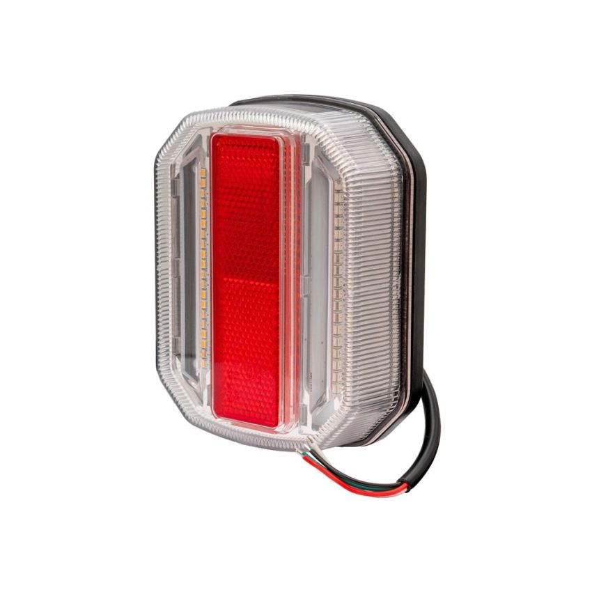 TrailerTek 12/24v LED 4-Function Light Cluster Left Hand