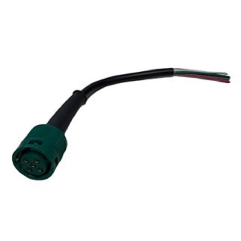 DAFA green righthand, round 5 PIN plug connector From TrailerTek.com