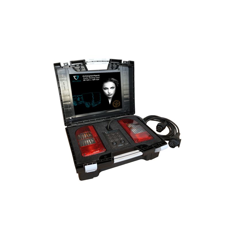 7 & 13 Pin 12V Tow bar Socket Tester (with 5m Cable) From TrailerTek.com