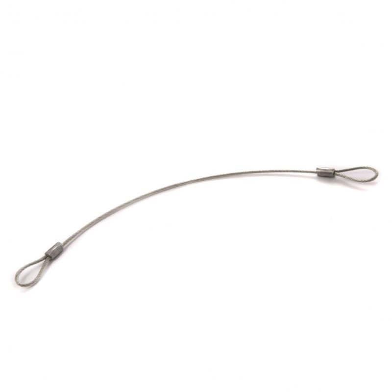 Retaining wire with PVC sleeve