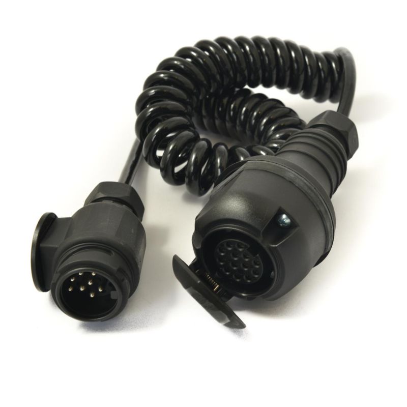 2.5m Coil Extension Lead With 8-Pin Plug And 13-Pin Socket From ...