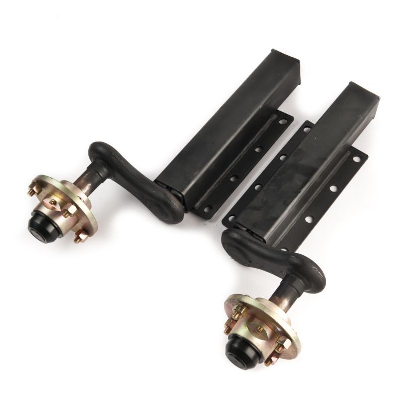 Peak 750 kg. suspension, extended stubs with cast hubs fitted