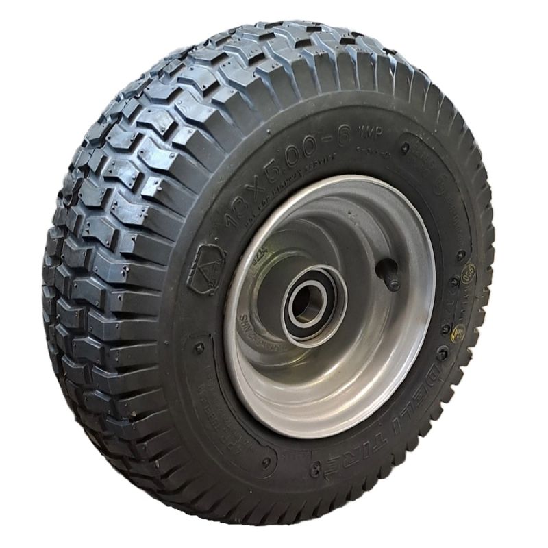 Buy a 13x5.00-6", 4 ply, Trailer Turf Tyre Wheel Assembly