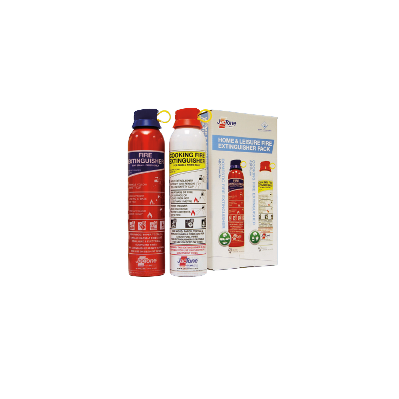 JacTone Home & Leisure Fire Extinguisher Pack