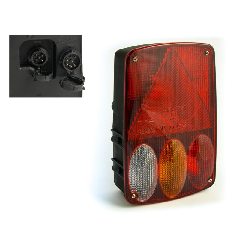 Buy the Aspock Earpoint IV rear lamp RH with fog & reverse