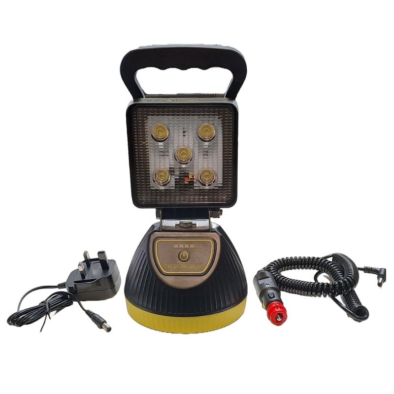 TrailerTek Portable Rechargeable LED Working Light / Flood Light